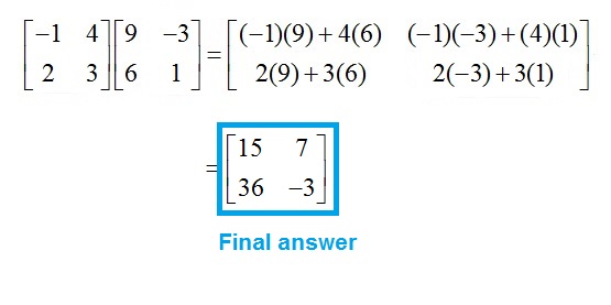 Multiplying Matrices Mathbootcamps